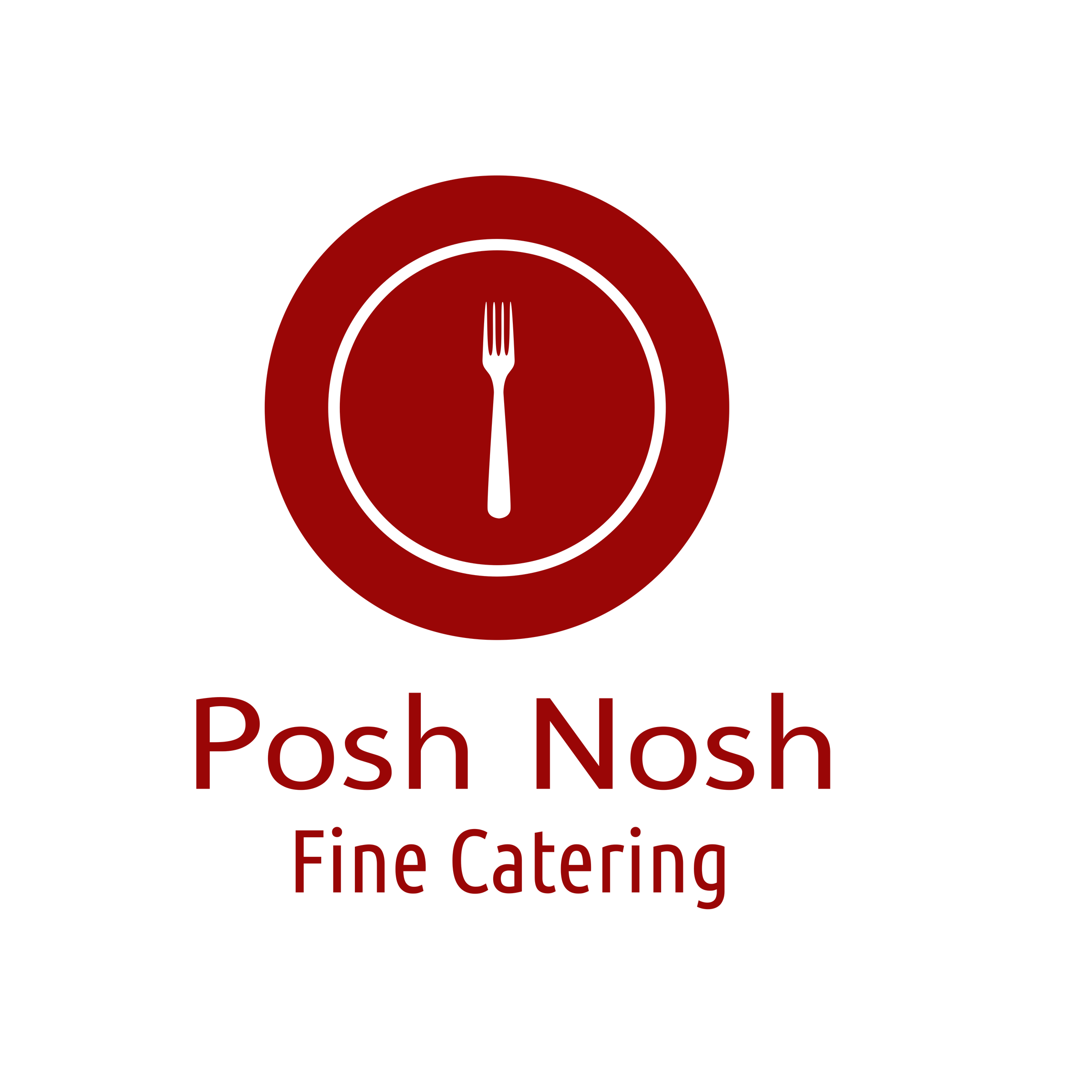 Posh Nosh Catering logo